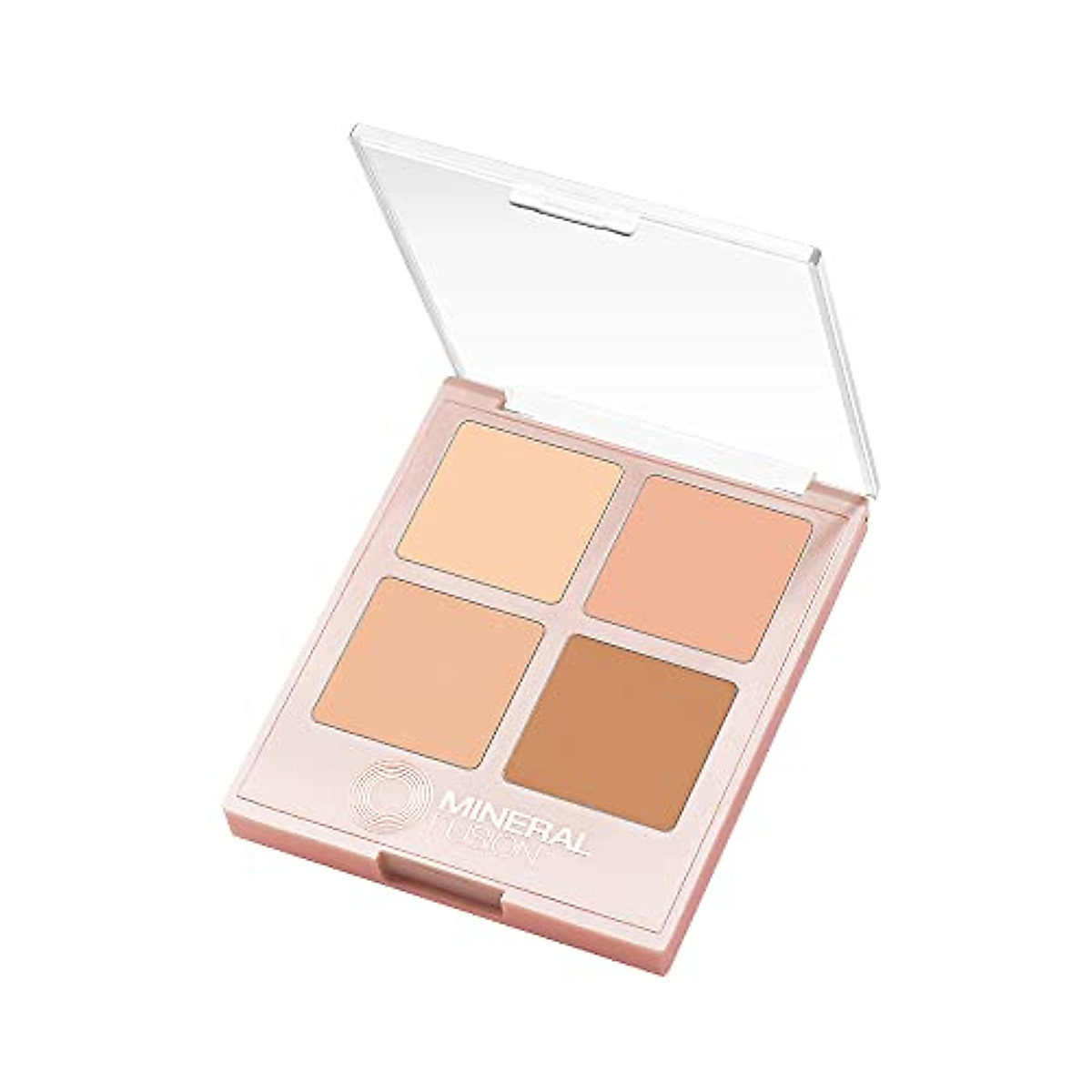 Mineral Fusion Concealer Palette Quad, Light to Neutral, Indulgence, Set of 4 Shades