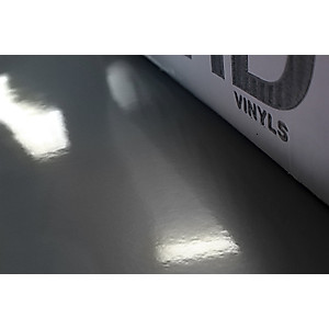 VVIVID XPO Gloss Dark Grey Vinyl Car Wrap Film Roll (1.5ft x 5ft)