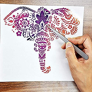 Permanent Holographic Vinyl for Cricut - Lya Vinyl 17 Pack Holographic Vinyl Sheets Bundle (12" x 12") for Home Decal, Mug, Window, Ceramics, Holiday Party Decal