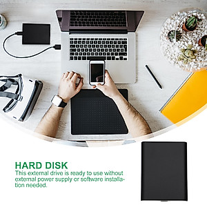 UKCOCO 1pc SSD Solid State Drive Small Hard Drive External Hard Drive 128GB Hard Drive 128GB HDD 128GB Hard Drive Hard Disk External HDD Portable Hard Drive Mobile SSD 128GB Metal Mini