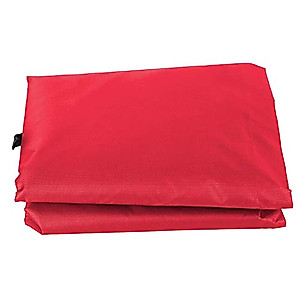 Swing Cushion, 3‑Seat Chair Waterproof Swing Replacement 3‑Seat Chair Seat Cover for Outdoor Swing(red)