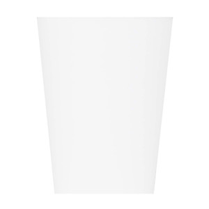 Karat 12oz Premium White Paper Hot Coffee Cups Diameter 3.54", Disposable, Leak-Resistant Double Poly-Lined, Ideal for Restaurants - Pack of 1000