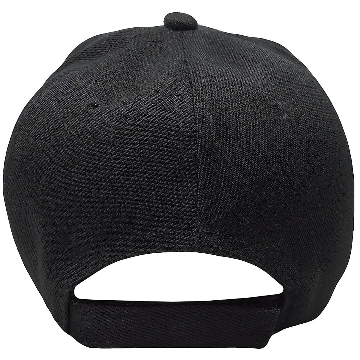 Trade Winds USMC Marines Seal 3-D Emblem EGA Marine Black Acrylic Adjustable Embroidered Baseball Hat Cap - Officially Licensed