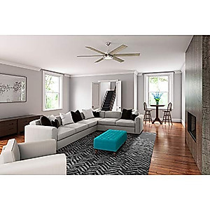 Hunter Fan Company 59398 Warrant Ceiling Fan, Brushed Nickel Finish