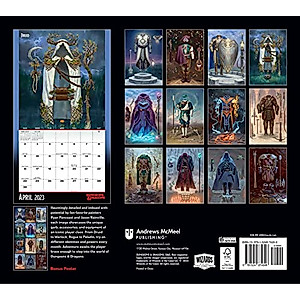 Dungeons & Dragons 2023 Deluxe Wall Calendar