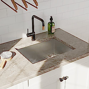 24 Undermount Luandry Sink -Mocoloo 24x18x12 Inch Utility Sink 16 Gauge Stainless Steel Under Counter Single Bowl 12 Inch Deep Laundry Room Utility Sinks