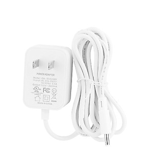 LEFXMOPHY Adapter Power Cord Replacement for Hatch Baby Rest, Rest+ and Rest Mini Sound Machine, Barrel Style 5V 2A White AC Supply Charger with 5ft Cable