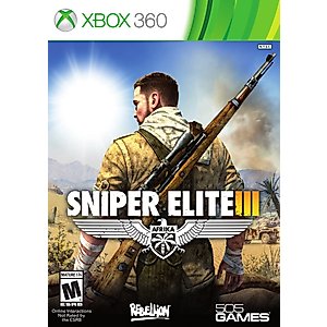 Sniper Elite III - Xbox 360 Standard Edition