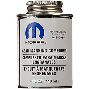 Genuine Chrysler Accessories 4883065 Gear Marking Compound - 4 oz. Can