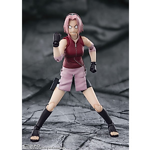 TAMASHII NATIONS - Naruto Shippuden - Sakura Haruno - Inheritor of Tsunade's Indominable Will, Bandai Spirits S.H.Figuarts Action Figure
