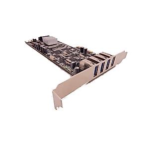 Vantec Quad Chip 4-Port Dedicated 5Gbps USB 3.0 PCIe Host Card (UGT-PCE430-4C)