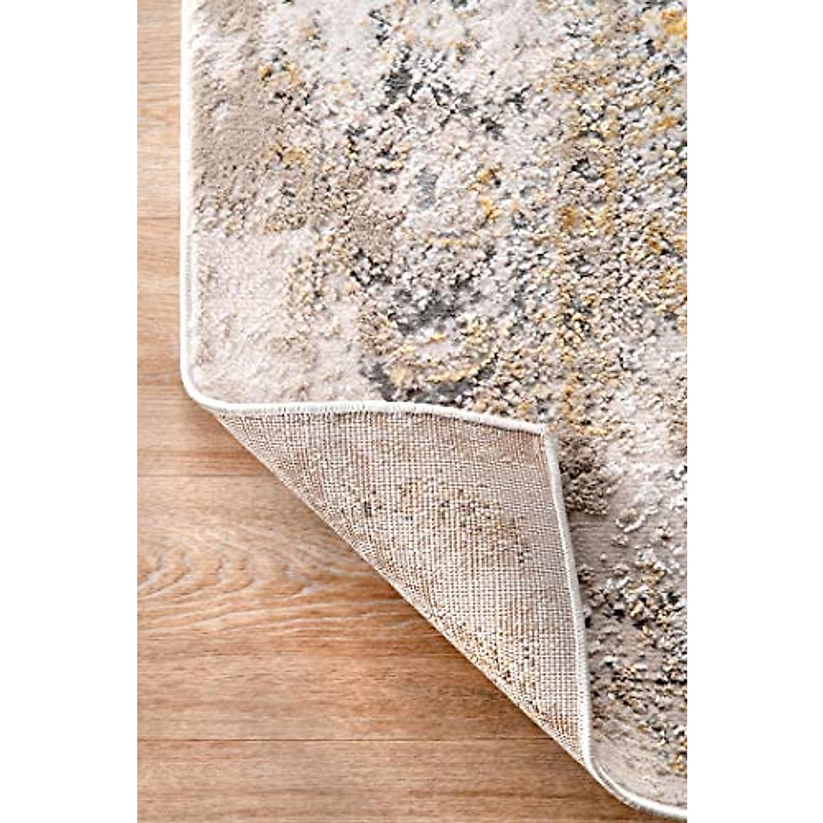 nuLOOM Vintage Medallion Jodee Area Rug, 8' x 10', Gold