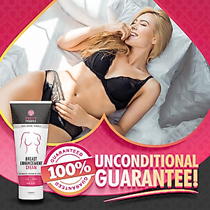 Pretty Privates – Breast Enhancement Cream – Breast Lifter – Larger, Firmer, and Fuller Breasts - All-Natural Fast Growth Breast Enlargement Cream – Breast Plumping Formula (4oz)