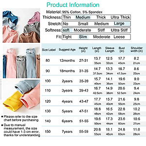 KISBINI Toddler Girls Boys Pajamas Basic Solid Color Cotton Sleepwear Soft Long Sleeve Pjs 2pcs Set (4T, Yellow)