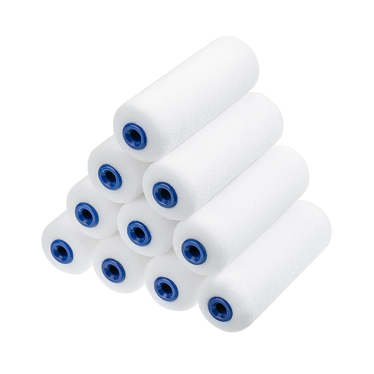 Bates- Foam Paint Roller Covers, 10 Pack, 4 Inch, Paint Roller 4 Inch, High Density Foam Roller Paint Covers, 4 Inch Paint Roller, Paint Rollers 4 Inch, Foam Paint Roller 4 Inch Foam Roller
