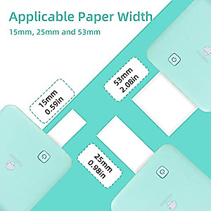 Phomemo Sticker Printer - M02 PRO, 300 dpi High Resolution Bluetooth Thermal Sticker Printer, Wireless Portable Pocket Mini Printer, Sticker Maker, Mini Photo Printer for iPhone & Android Phones