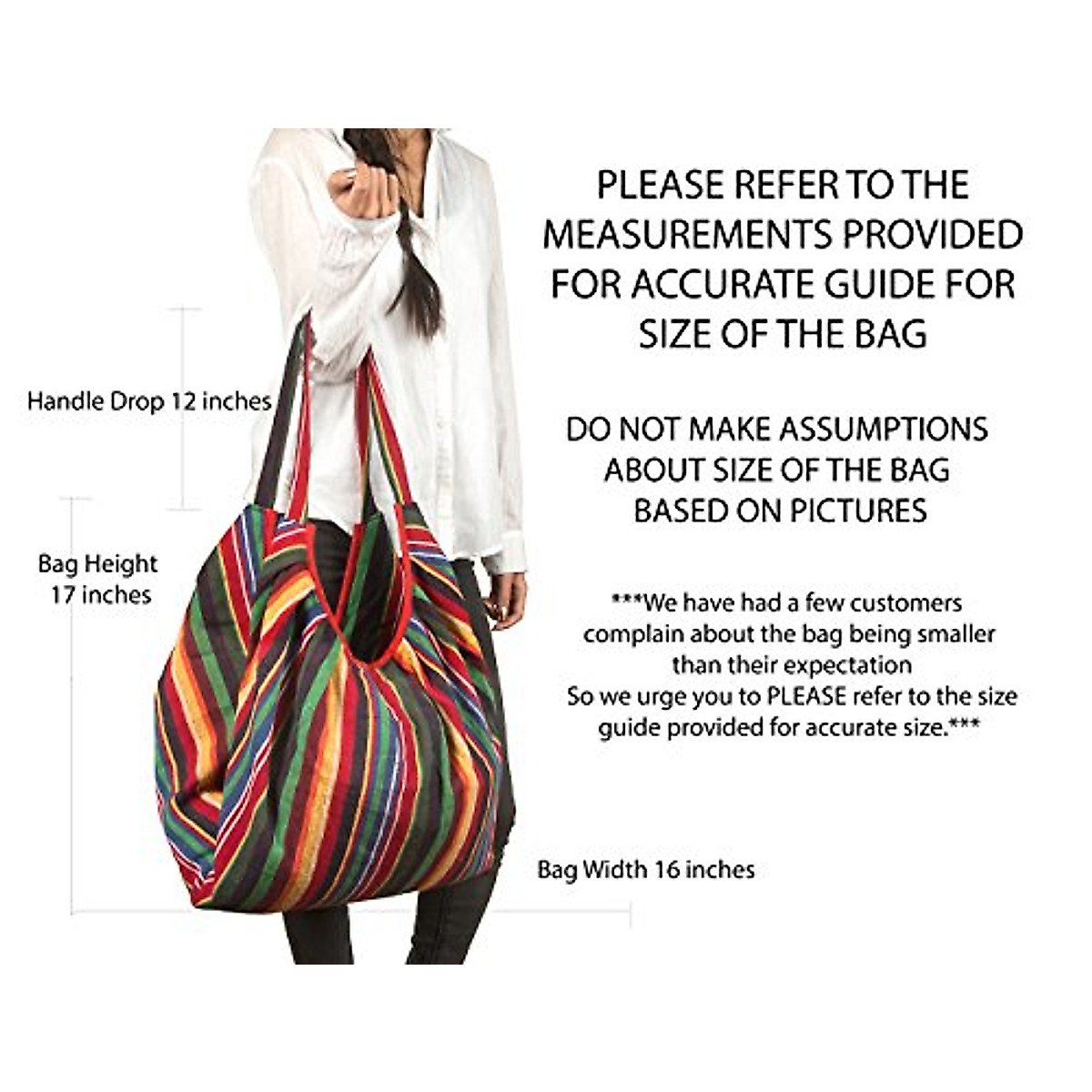 Large Tote Shoulder Bag for Women, Banana Style Casual Comfortable Market Groceries School Books Everyday Purse Travel (Rainbow)