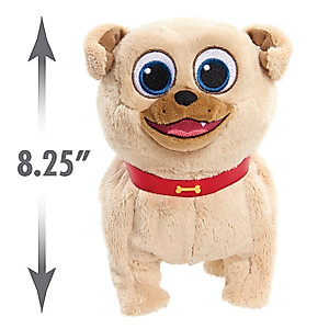 Puppy Dog Pals Adventure Pals Walking and Barking Plushie Rolly, Officially Licensed Kids Toys for Ages 3 Up by Just Play