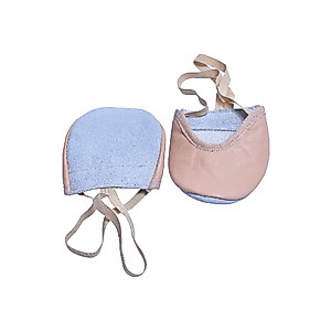 TW Leather Ballet Rhythmic Gymnastics Toe Shoe (us_Footwear_Size_System, Adult, Women, Alpha, Medium, Medium) Pink