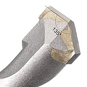 uxcell Masonry Drill Bit 18mm x 350mm Carbide Tipped Rotary Hammer Bit 9mm Square Shank for Impact Drill