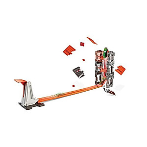 Hot Wheels Track Builder Construction Crash Kit