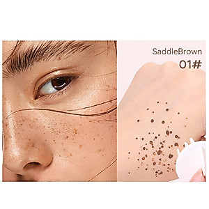 WALULAN Freckle Pencil Sweatproof Waterproof Long Lasting Small Freckle Stamp Airbrush Foundation Spot
