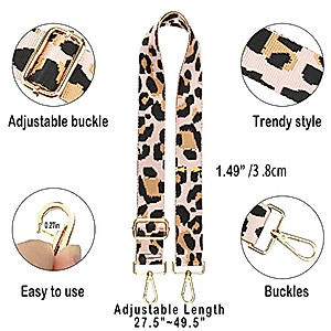 WEDDINGHELPER Clear Bag Stadium Approved: Clear Purse Clear Crossbody Bag Transparent Purse For Concerts, Festivals, Sports Events (A-1(Gold))