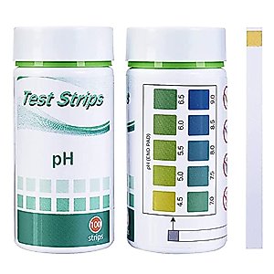 SuperCheck pH Test Strips, 4.5-9.0 ppm, 100 Count, pH balance Test Strips for Women, pH Strips for Testing Alkaline and Acid Levels in The Body, Monitor Your pH Levels Using Saliva and Urine, pH Paper