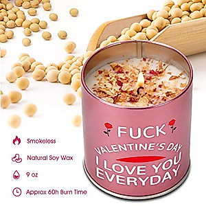 Valentines Day Gifts for Her Girlfriend Wife,Gifts Ideas for Her Women from Him/Boyfriend/Husband, Birthday Gifts for Her, Romantic Candles Gifts for Women Her,Scented Unique Candles