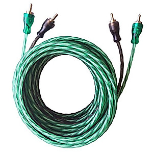 SoundBox 4 Gauge Amp Kit True AWG Amplifier Install Wiring 4 Ga 20 Ft Power Cable, 3500W