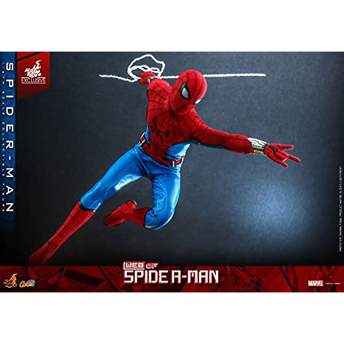 Hot Toys W.E.B. of Spider-Man Comic Masterpiece 1/6 Scale Exclusive Figure
