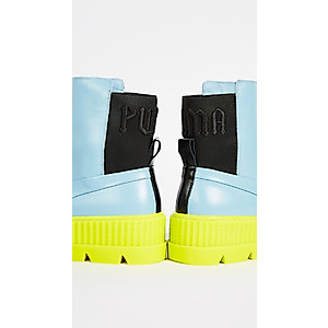 PUMA Womens Chelsea Combat Casual Boots Ankle - Blue - Size 5.5 B