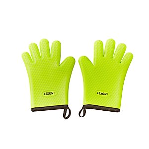 LEXON Silicone Cooking Gloves Heat Resistant Oven Mitts