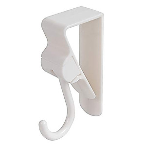 Saim Over The Door Hook Hanger for Bathroom Kitchen Bedroom Offices 6Pcs