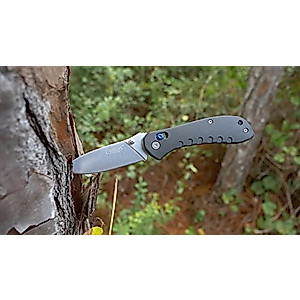 Camillus ROVAX 7.6-Inch Folding Knife, Pocket Knife with CUDA-Lock and GFN Handle, Black