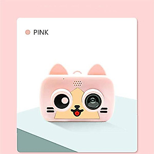LKYBOA Children's Digital Camera - Photo Recording Video Smart Mini Girl Toy (8.2X5.8X3.1 Cm) (Color : B)