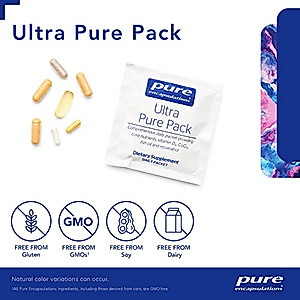 Pure Encapsulations Ultra Pure Pack | Multivitamin and Mineral Supplement to Support Cardiovascular Health, Liver, and Energy* | 30 Packets