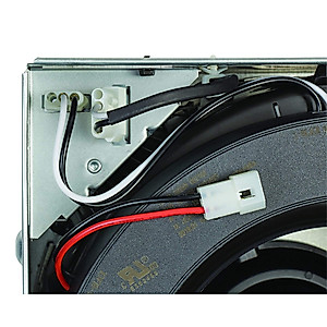 Broan-NuTone QTXE110150DCSL Bathroom Ventilation LED Light, Energy Star Certified, 110-130-150 CFM Bath Fan, White, Medium