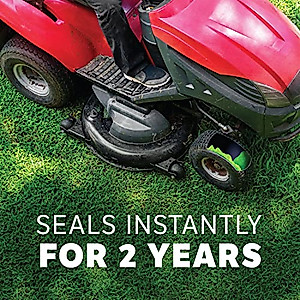 Slime 10194 Tire and Tube Sealant, Puncture Repair, 2-in-1, Prevent and Repair Flat Tires, for ATVs, UTVs, Lawn Mowers, Tractors, Trailers, Eco-Friendly, 32oz bottle