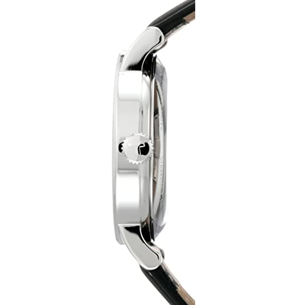 Tissot Mens Everytime Desire Auto 316L Stainless Steel case Automatic Watch, Black, Leather, 21 (T1094071603201)