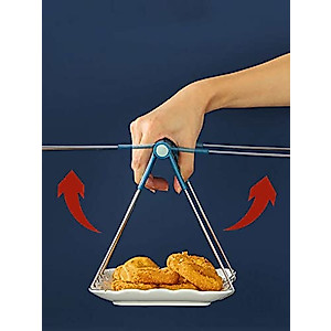 1pc Anti-scald Plate Lifter Clip GUOOLM (Color : Multi, Size : One-size)