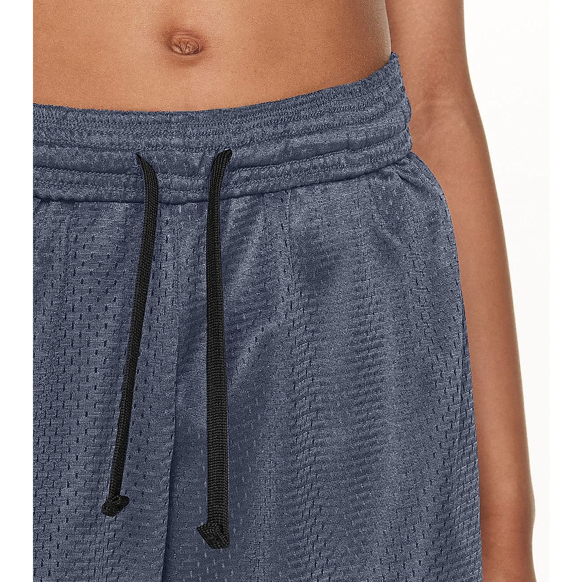 TSLA Boy's Athletic Shorts, Quick Dry Pull On Basketball Running Shorts, Active Sports Workout Gym Shorts, Quick Dri Mesh 1pack Dark Grey, 18