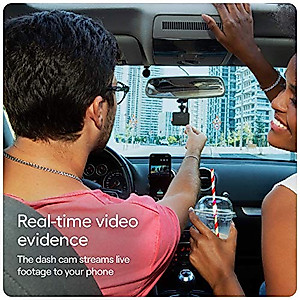 Nexar Beam GPS Dash Cam | HD Front Dash Cam | 2022 Model | 32 GB SD Card Included | Unlimited Cloud Storage | Parking Mode | WiFi