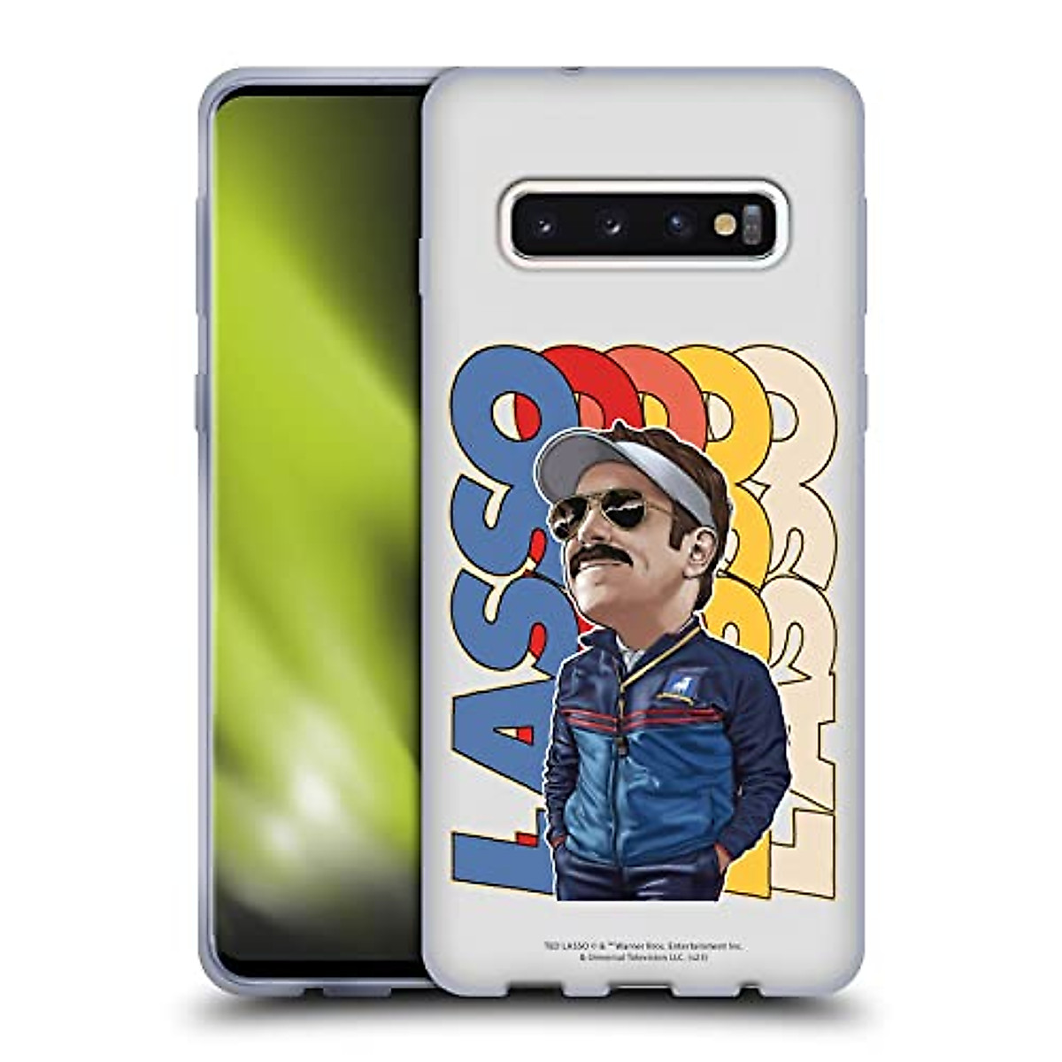 Head Case Designs Officially Licensed Ted Lasso Lasso Season 3 Bobbleheads Soft Gel Case Compatible with Samsung Galaxy S10
