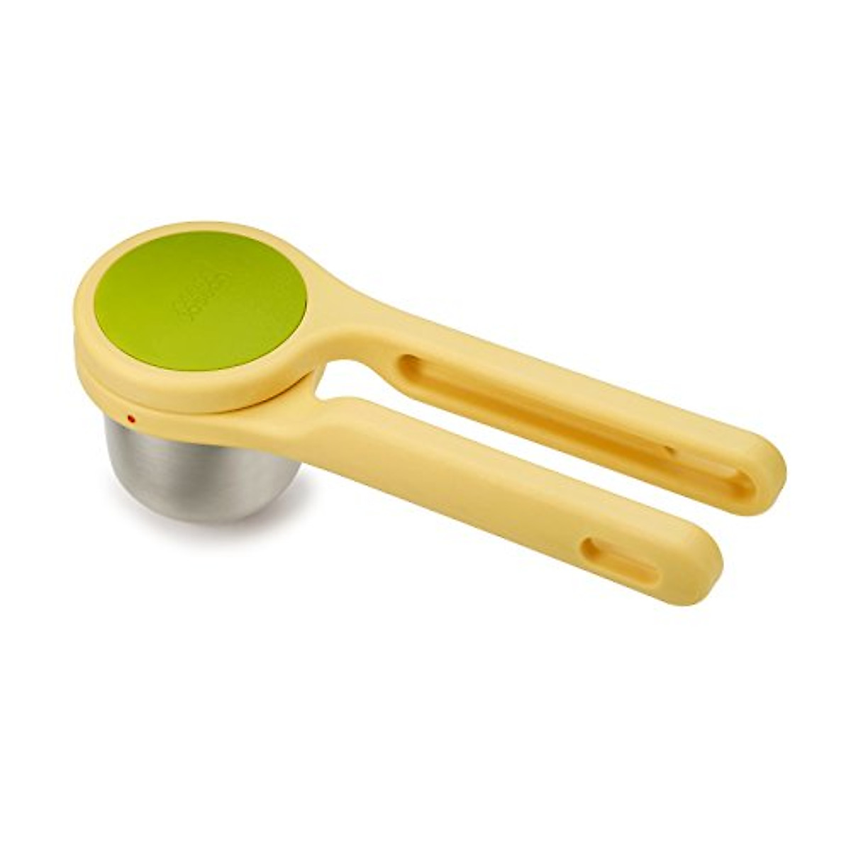 Joseph Joseph 20101 Helix Citrus Juicer Ergonomic Twist-Action Hand Press Stainless Steel, 1 EA, Yellow