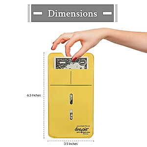 UBICON 7 Combo Reuseable Dropit Safe Envelope for Depositing of Currency and Money, Size 7, Combo