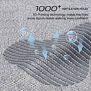 STQ Tennis Shoes for Women Arch Support Breathable Mesh Athletic Road Running Sneakers for Walking Gym Grey Pink 8