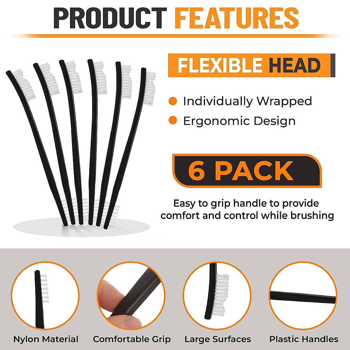 Dual Purpose Detailing Toothbrush [85-653]