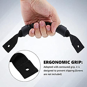 Health Gear Kayak Handle Grip, 1 Piece Kayak Handles Canoe Handle Replacement Side Mount Carry Handles Paddle Park Kayak Handles Hardwares for Kayaks Suitcase Luggage Door