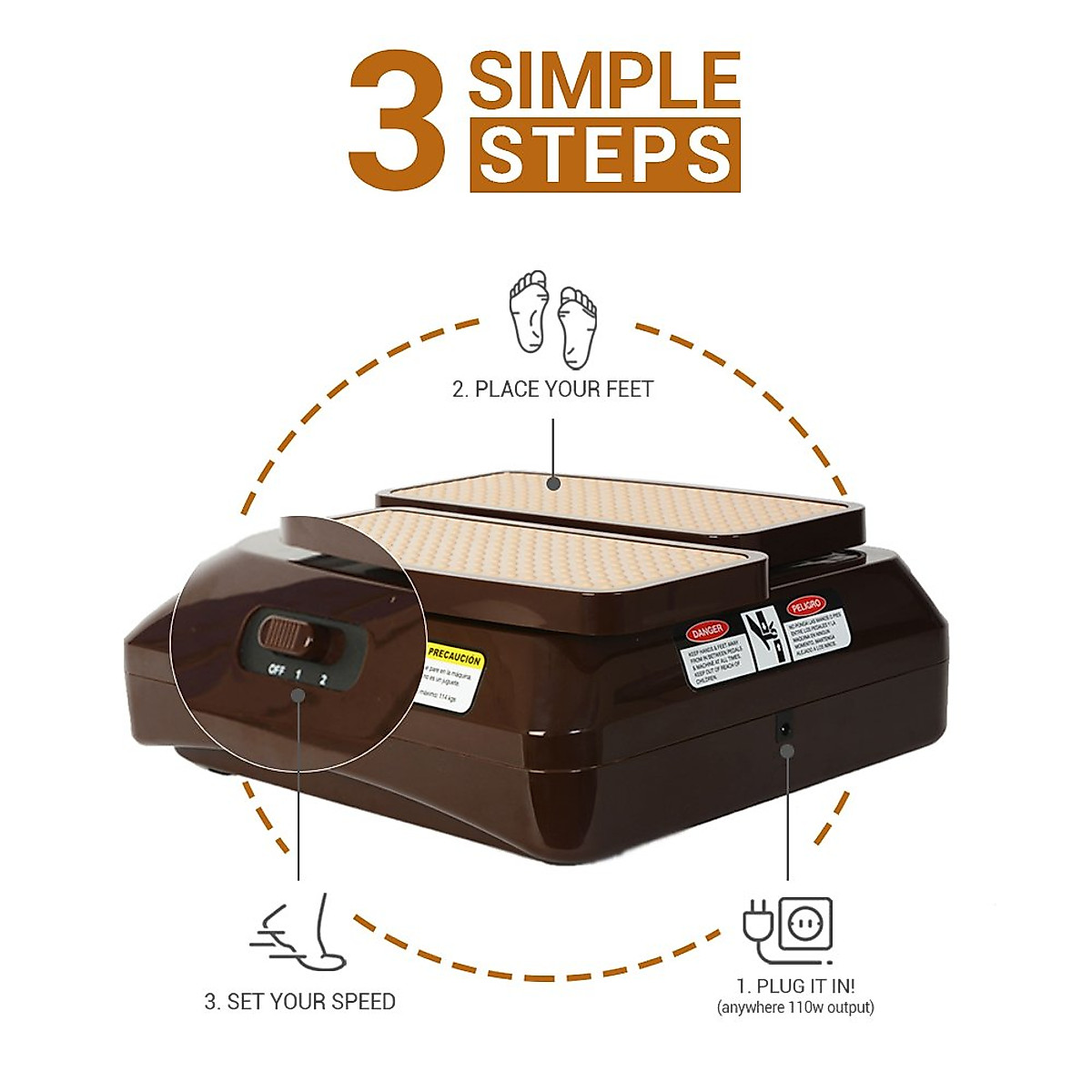 LegActivator - The Seated Leg Exerciser & Physiotherapy Machine for Seniors that Improves your Health and Blood Circulation while Sitting in the Comfort of your Home or Office